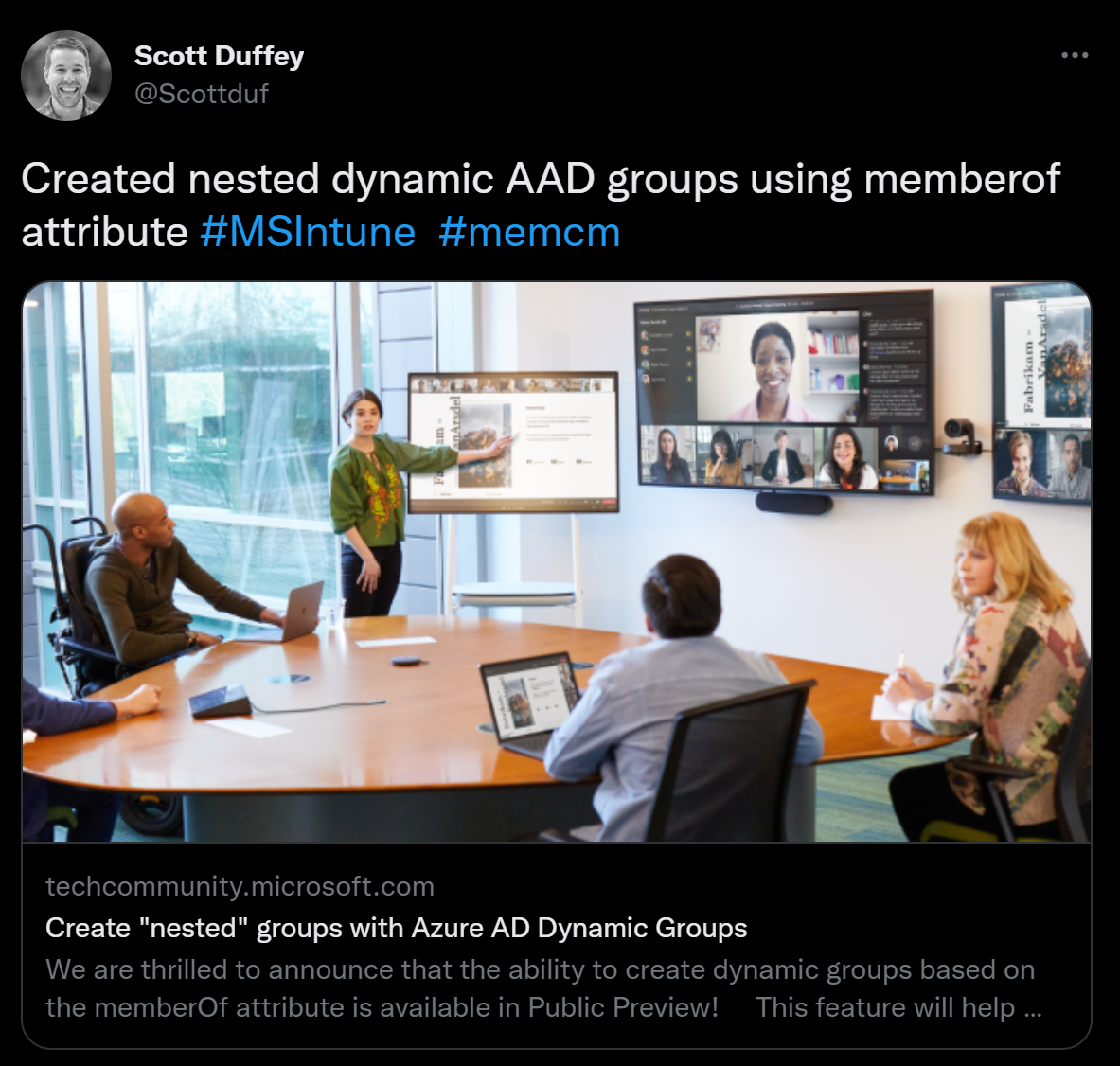 Intune: Nesting Groups with MemberOf – Mike's Endpoint Management